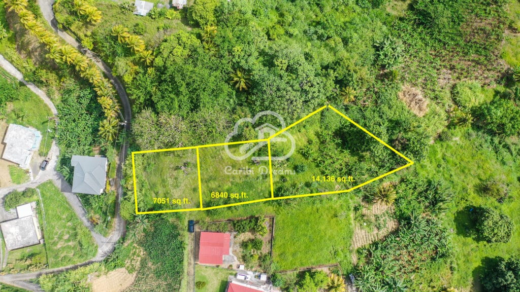 Affordable building lots in Cane End - CaribiDreams